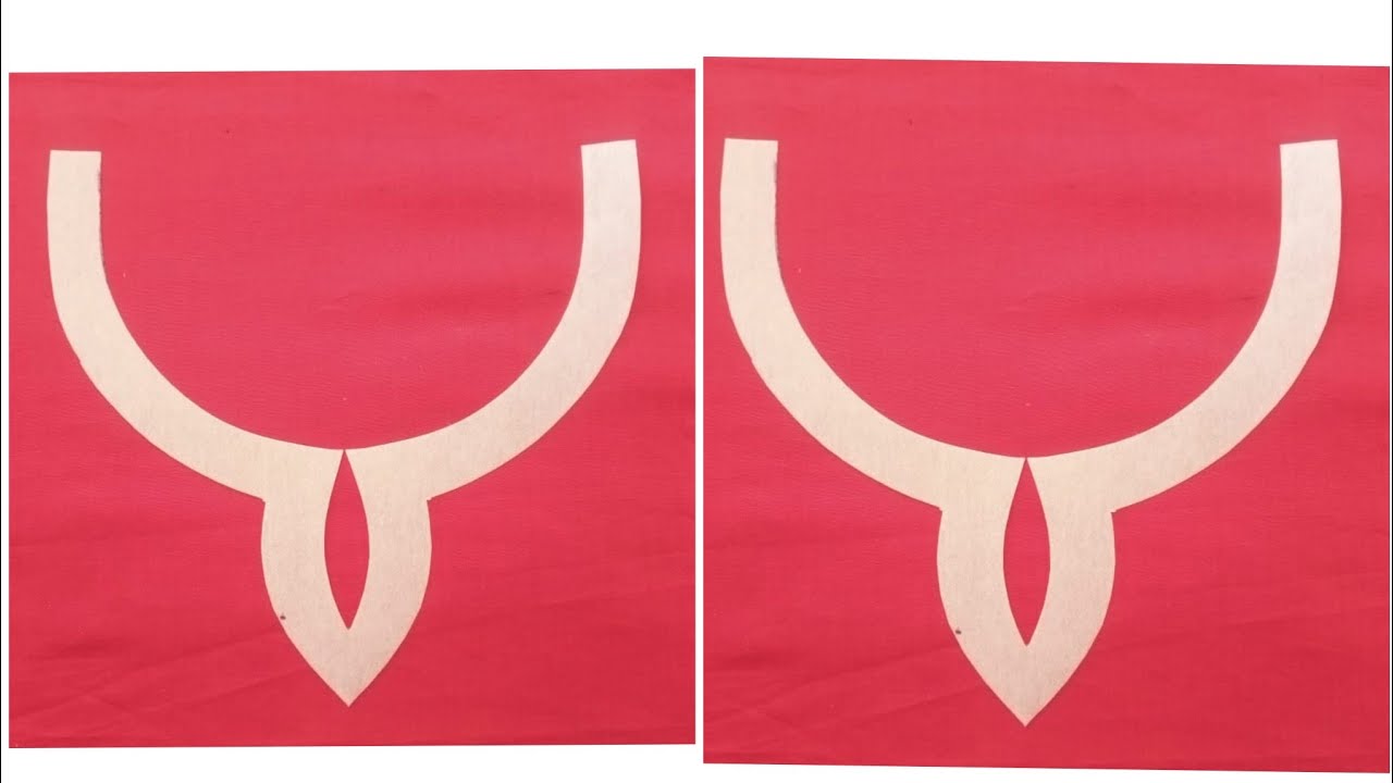 deep neck designs with cutting and stitching #لیڈیز گلے کے ڈیزائن - YouTube