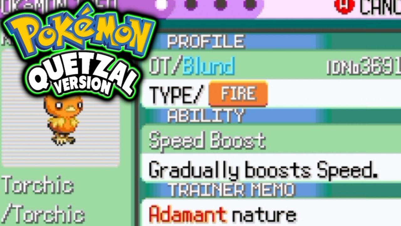 Pokémon Quetzal - Gameplay Walkthrough Part 1 - Littleroot Town, Route ...