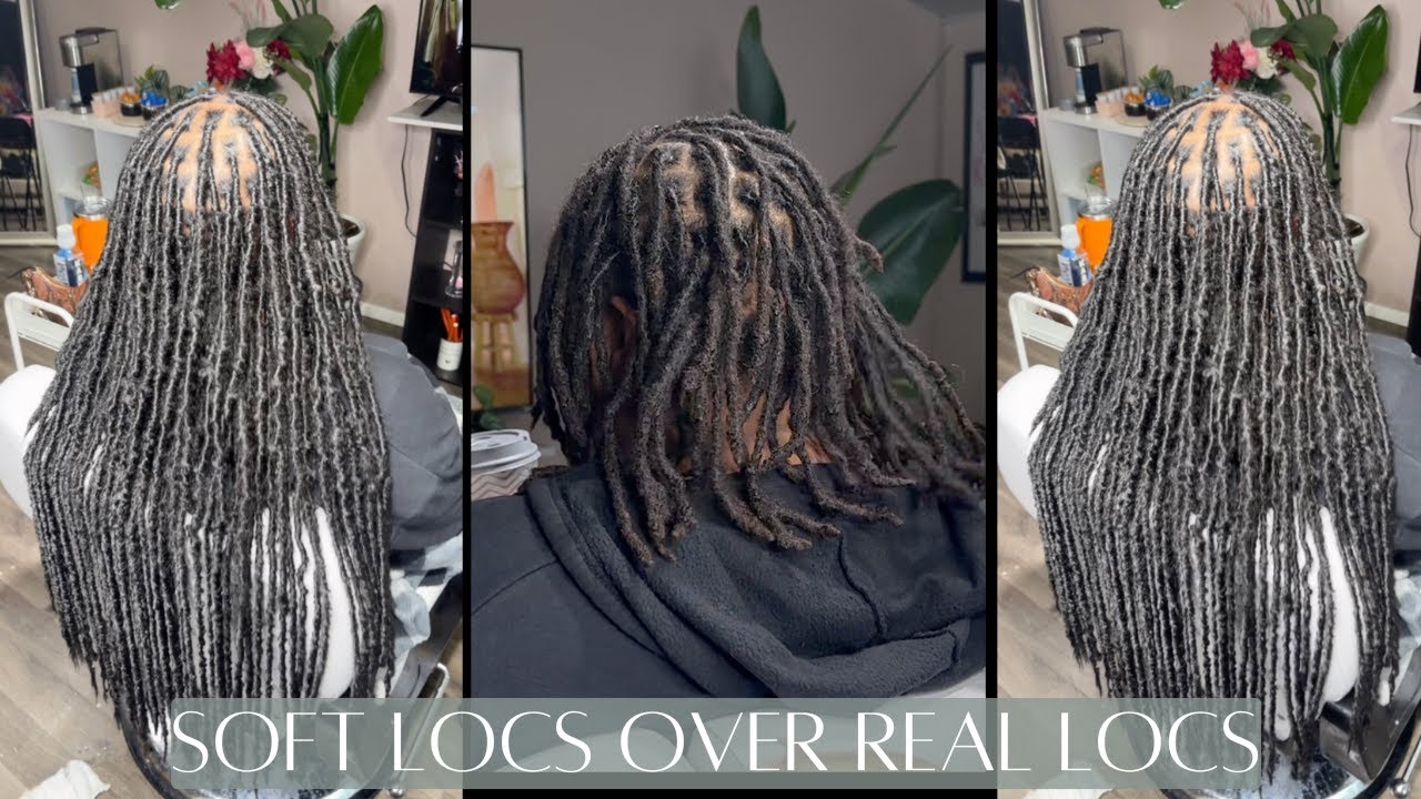 SOFT LOCS OVER REAL LOCS | DETAILED VIDEO | BEGINNER FRIENDLY | WE ...