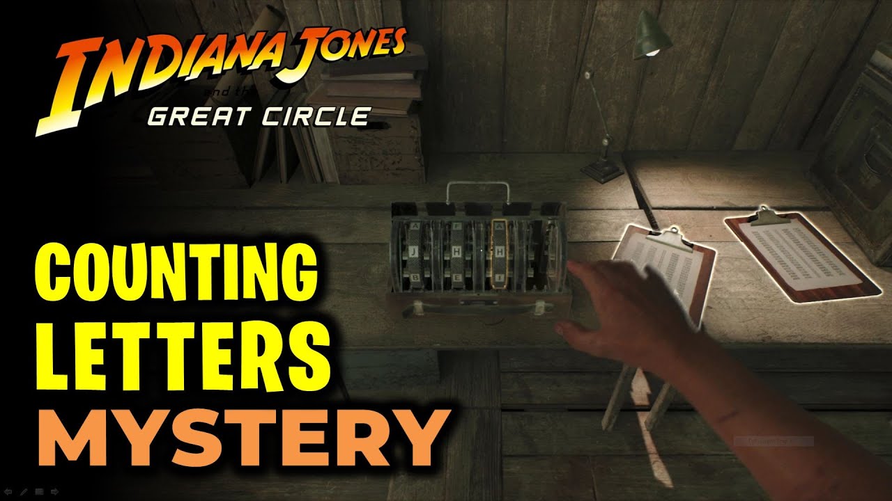 Counting Letters - Find the Footlocker Code | Indiana Jones and the ...