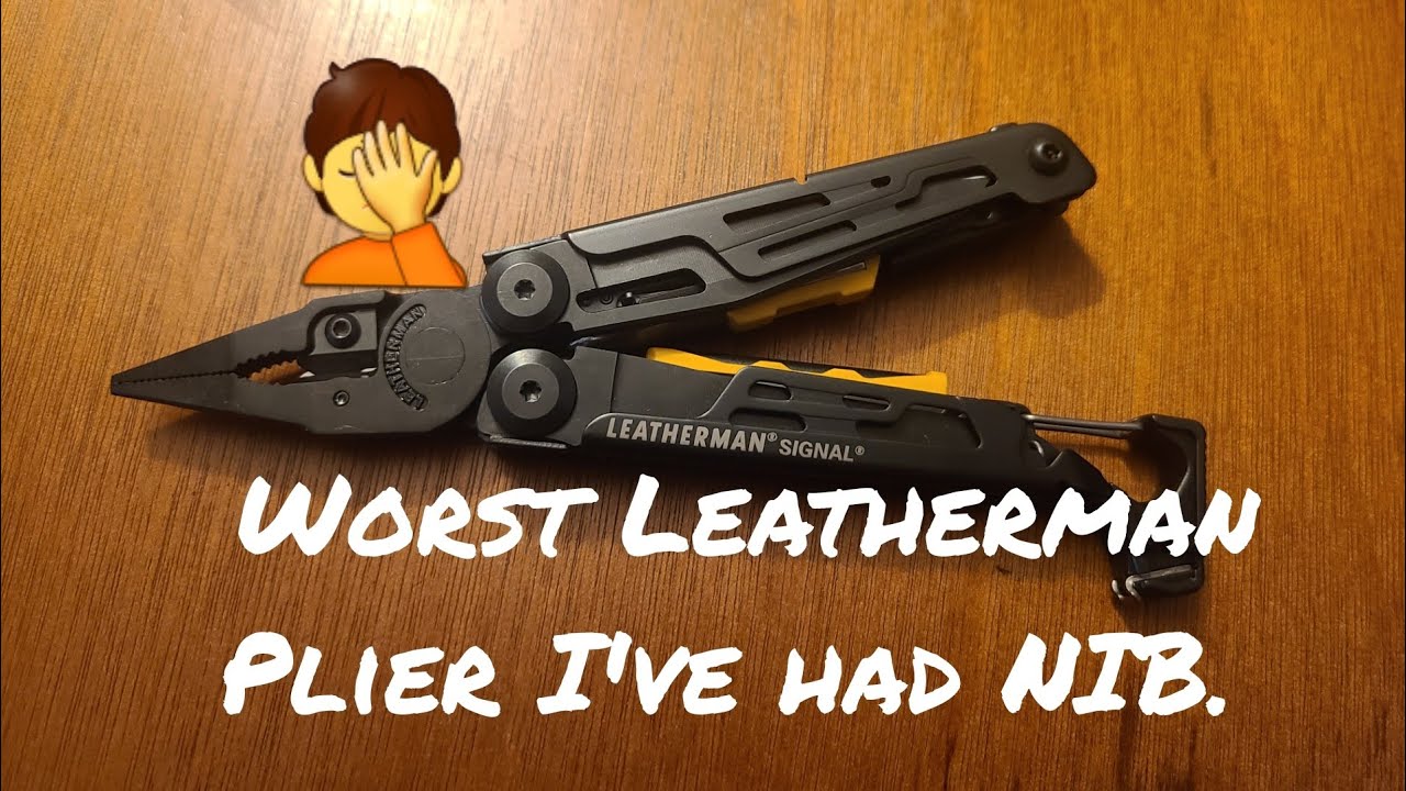 The worst Plier issues I've ever had from Leatherman - YouTube