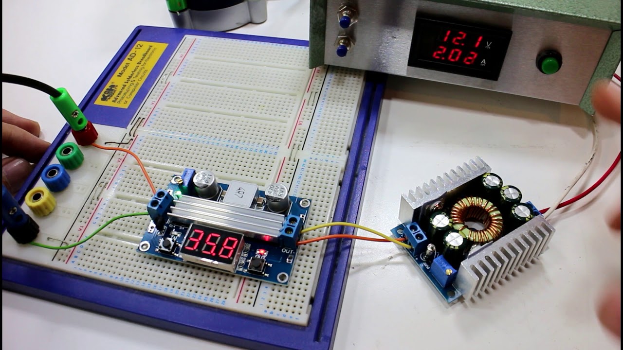 High Power Step Down Module from IC Station - YouTube