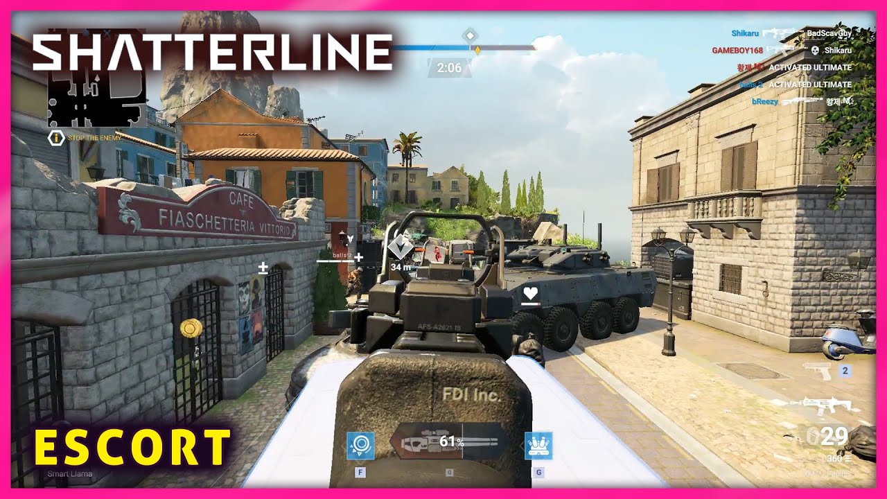 Shatterline Gameplay | Escort | 55 Kills - YouTube