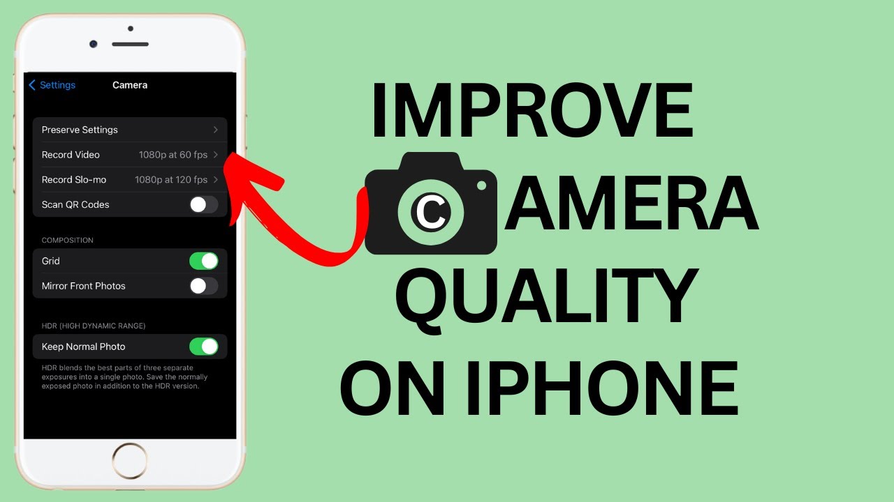 How To Improve Camera Quality on iPhone - YouTube