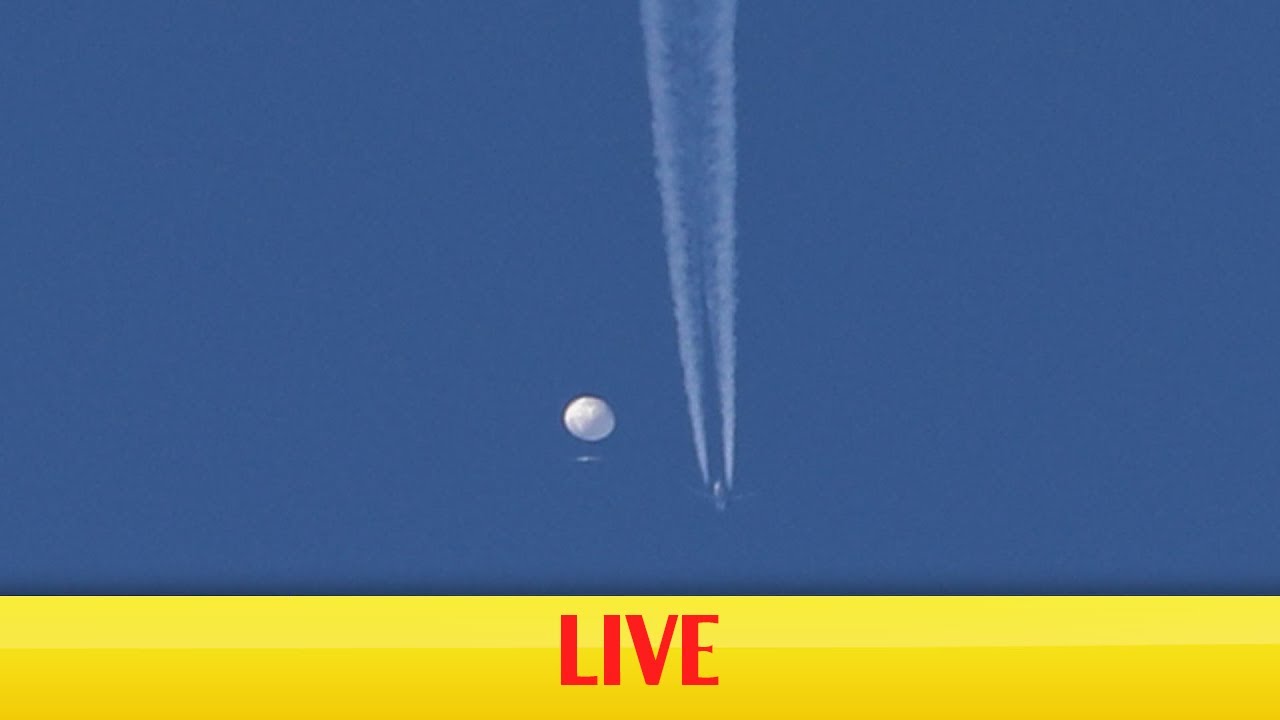 Chinese spy balloon live - tracker map🔴 - YouTube