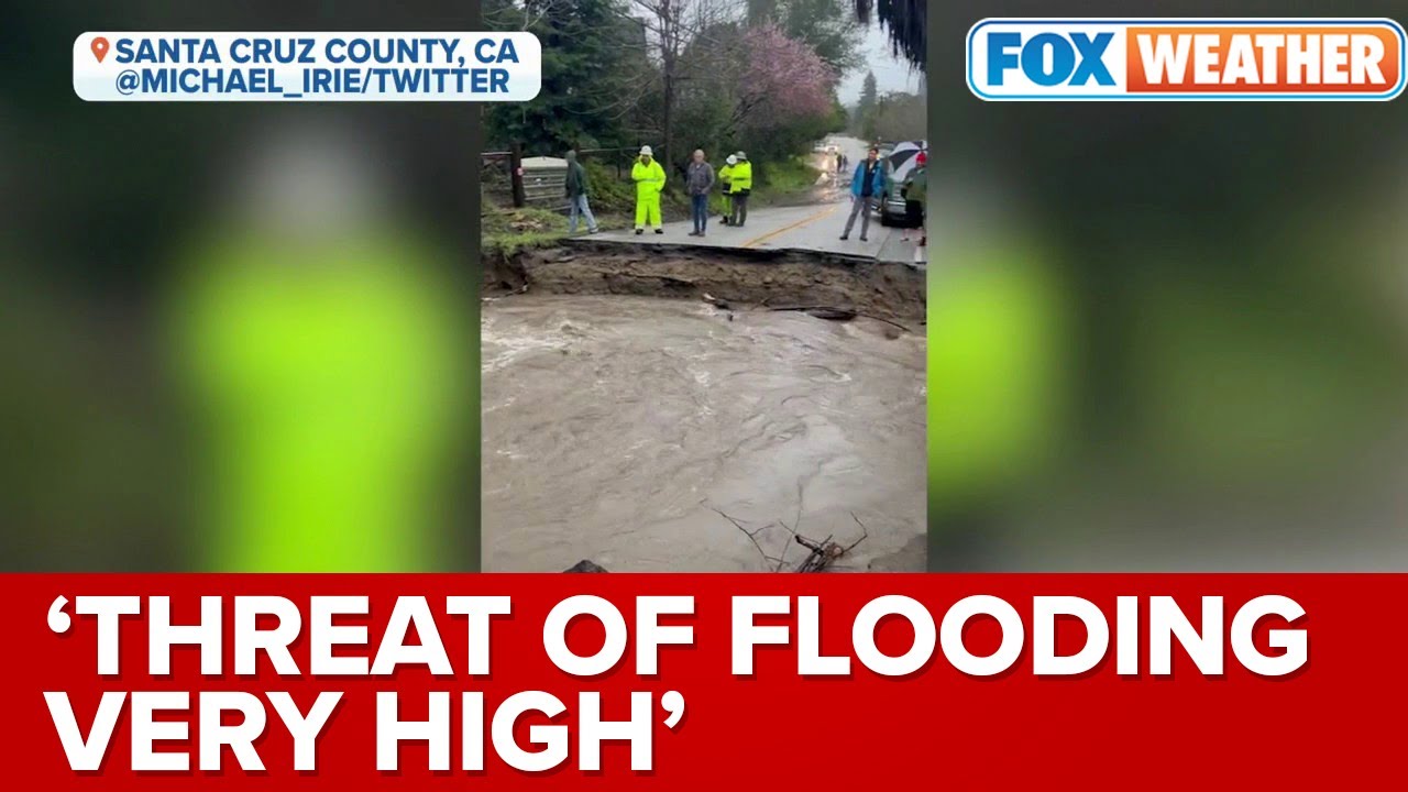 Atmospheric River Continues Slamming California, Threat of Flooding ...
