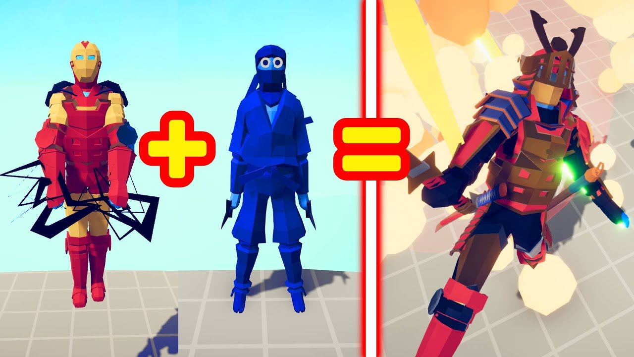FUSION OF NINJA IRONMAN | TABS - Totally Accurate Battle Simulator ...