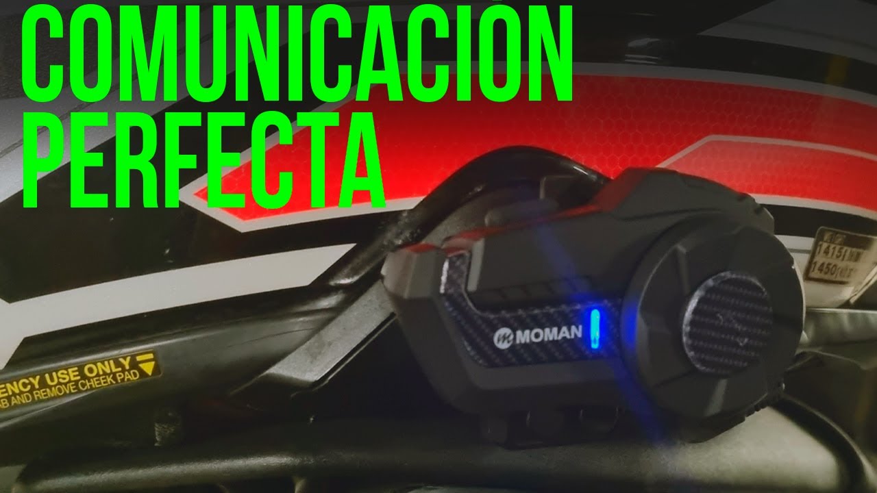 Revoluciona tu conducción con el intercom Moman H2 Pro: ¡Prueba real en ...