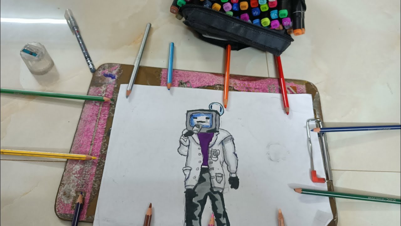 77 full episode scientist tv man drawing - YouTube