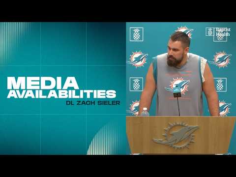 DL Zach Sieler im Pressegespräch | Miami Dolphins
