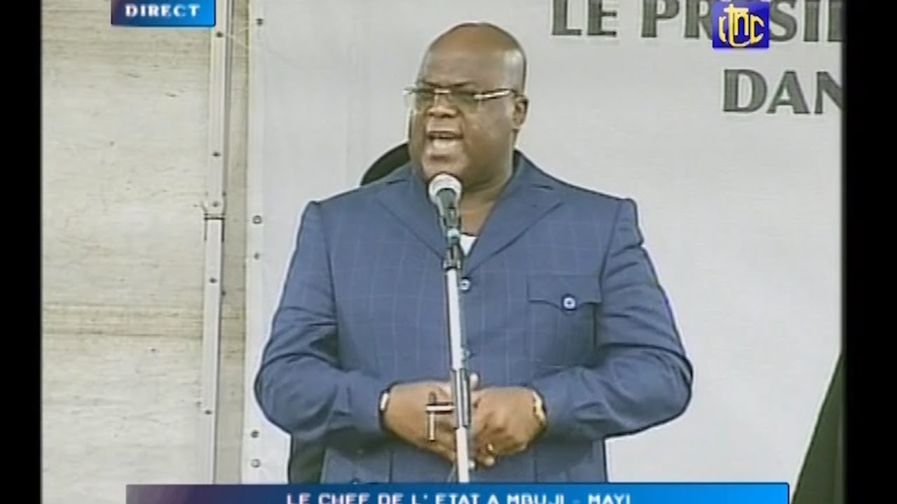 MBUJI-MAYI : FATSHI APPEL À L'UNITÉ ET PROMET LA RÉALISATION DE ...