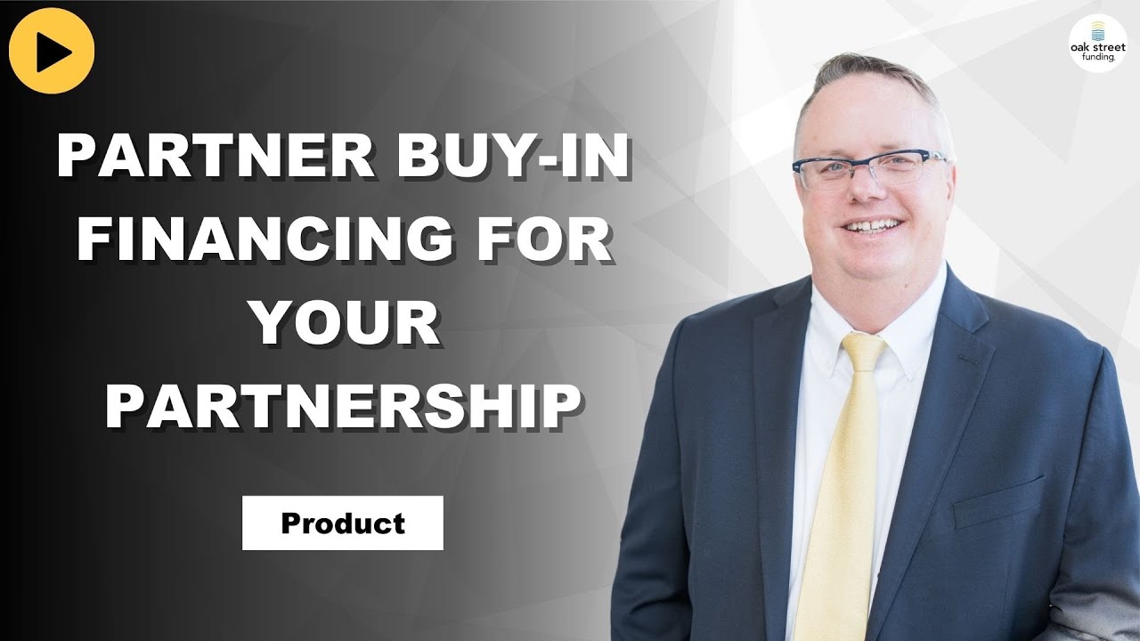 New, Simplified Partner Buy-In Financing For Your Partnership - YouTube