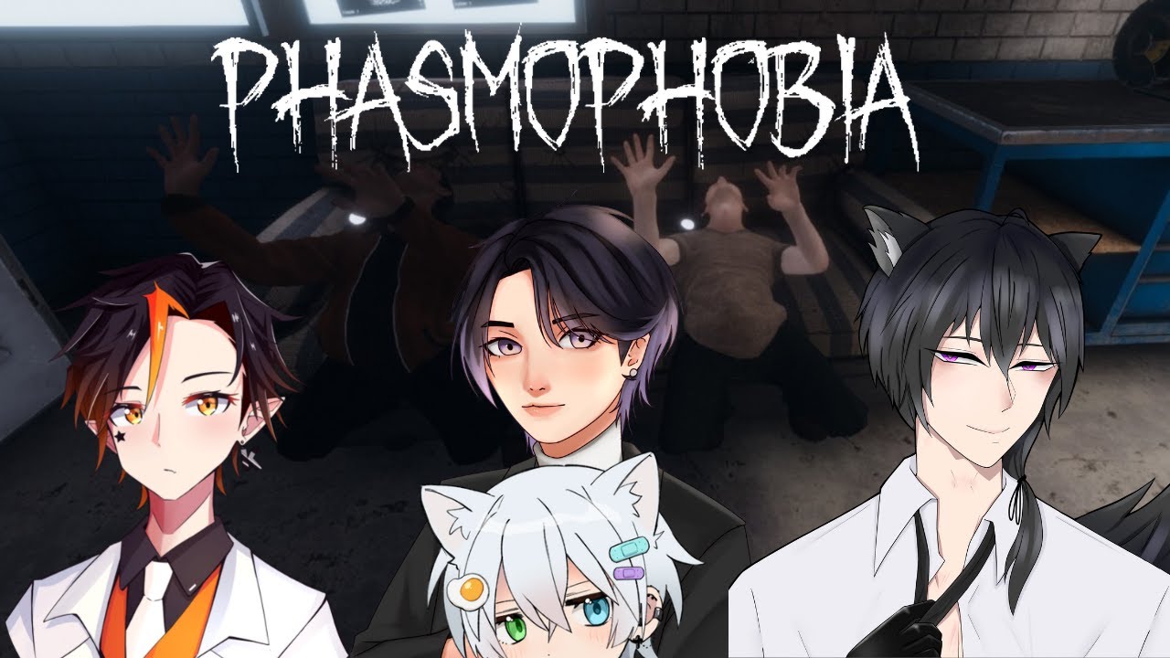 【Phasmophobia】Late night ghost hunting w/ Hawt men | ft. @HoshinoKei ...