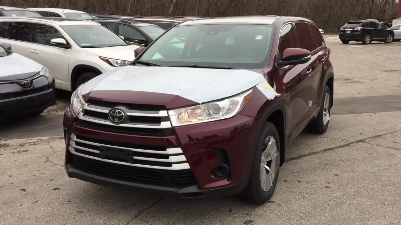 2018 Highlander LE AWD Mississauga Toyota - YouTube