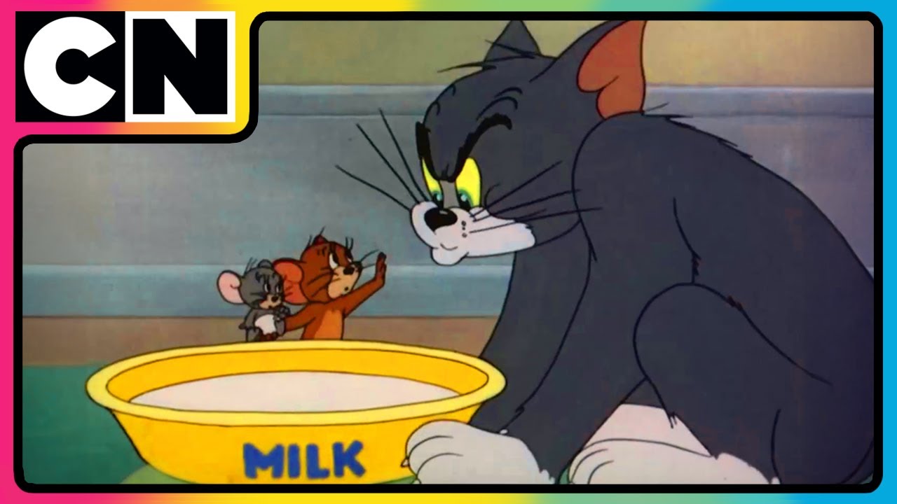 Tom & Jerry 😺🐭| National Milk Day 🍼 | Tom’s Explosive Milkshake Recipe ...