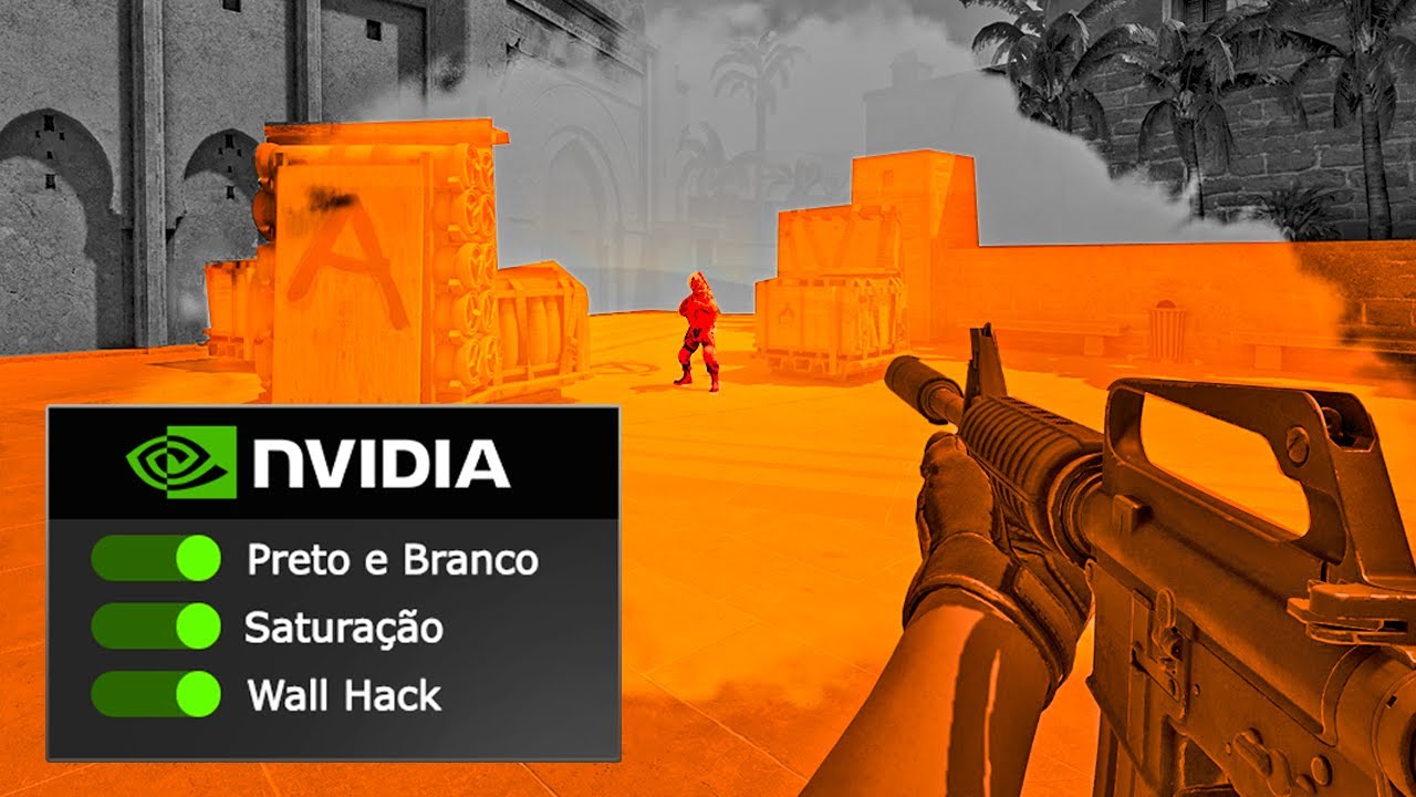 FILTROS DA NVIDIA FUNCIONAM como WALLHACK no CS 2 (chega, agora a Valve ...