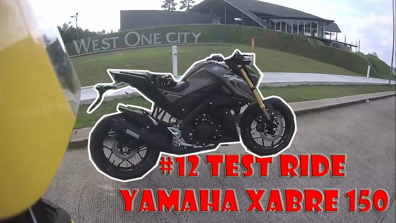 #12 - Test Ride Yamaha Xabre 150 - YouTube