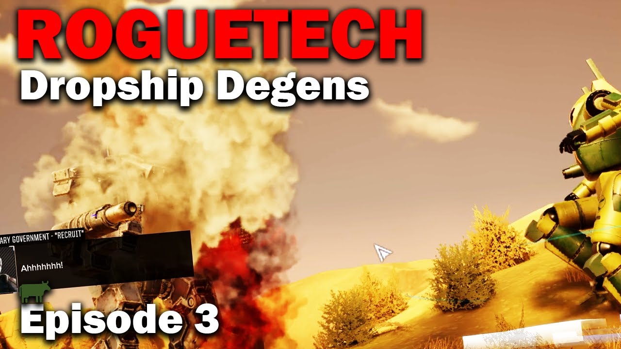Punch Out: RogueTech - Dropship Degens [S3 EP4] (Modded Battletech ...