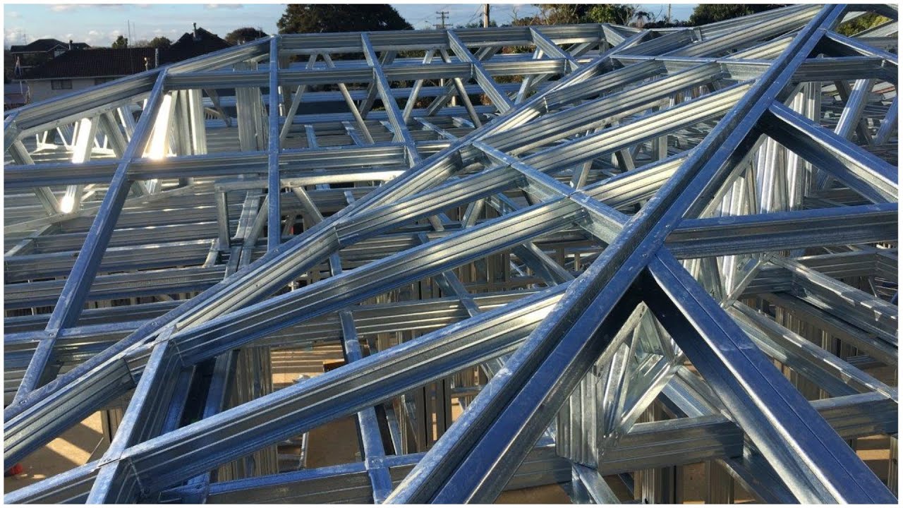 Light gauge steel frame building system for low cost housing projects ...