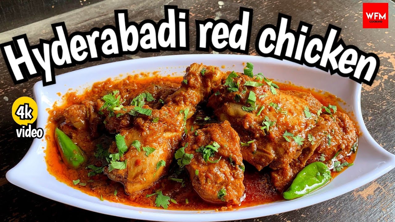 Hyderabadi Red Chicken Recipe by Fatimaofficial l Low Budget Recipe l ...
