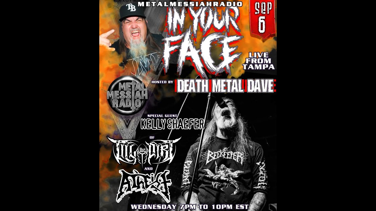 Kelly Shaefer of Till the Dirt & Atheist interview w/ Death Metal Dave ...