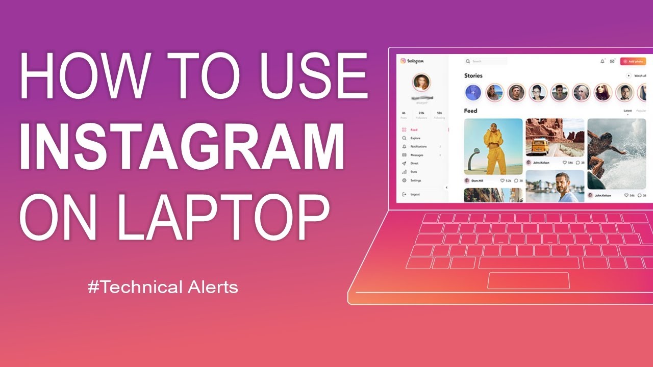 How to use Instagram all feature on Desktop or Laptop - 91 tricks - YouTube