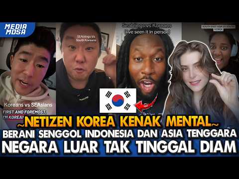 Tak Terima INDONESIA Ikut Di Hina‼️BULE Berbagai Negara Tak Tinggal Diam⁈ Netizen KOREA Kenak Mental