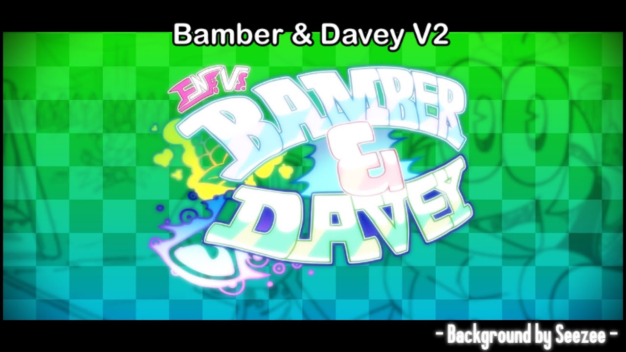 Friday Night Funkin' Vs Bamber & Davey V2 FULL WEEK(FNF Mod/Dave And ...