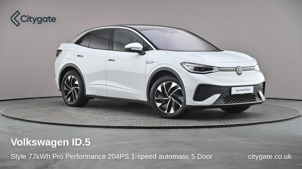 Volkswagen ID.5 - Style 77kWh Pro Performance 204PS 1-speed automatic 5 Door - West London ...