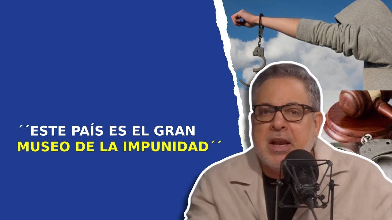 ESTE PAÍS ES EL GRAN MUSEO DE LA IMPUNIDAD´´ - PABLO MCKINNEY - YouTube