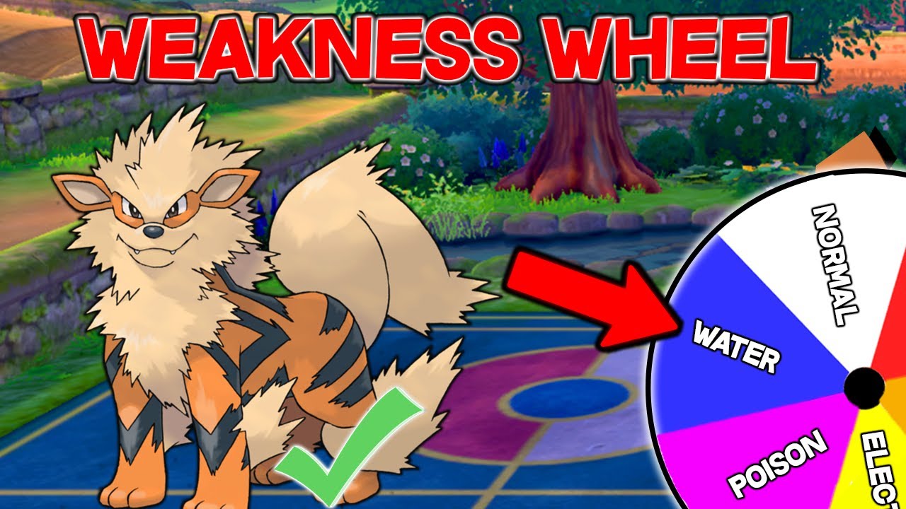 The Weakness Wheel Decides our Pokemon! - YouTube