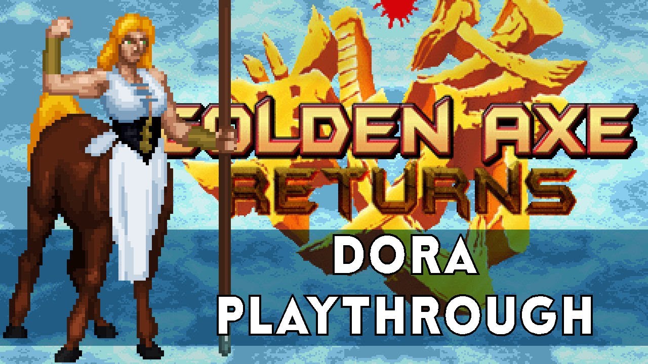 Golden Axe Returns: Dora Playthrough (Easy) - YouTube