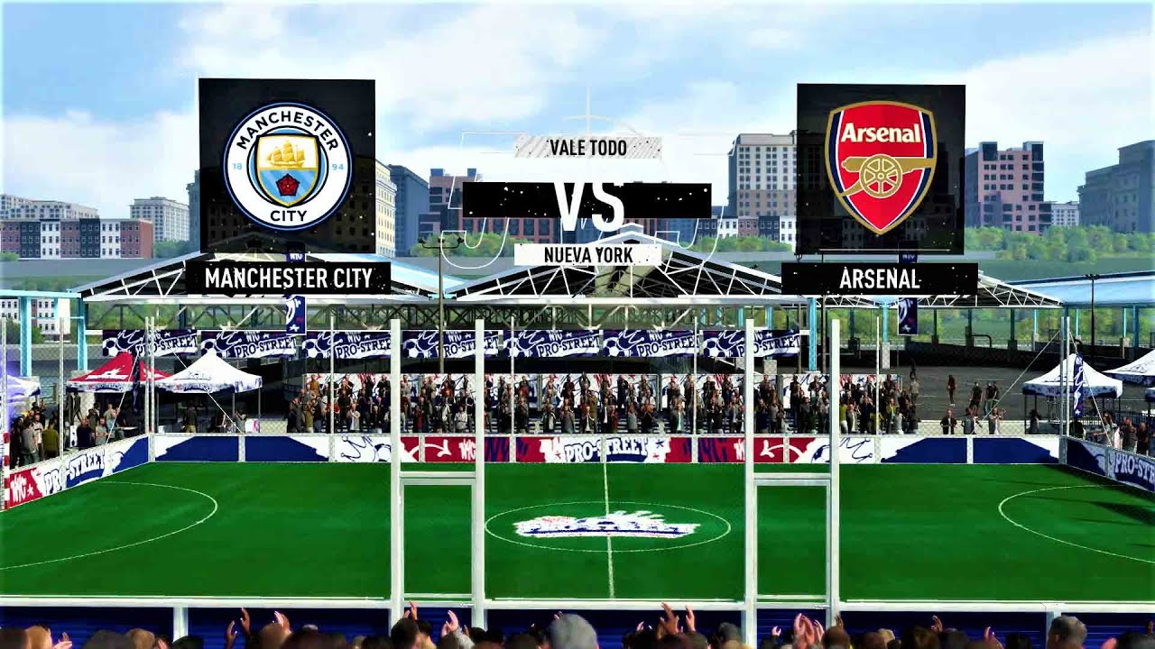Manchester City VS Arsenal Joga Bonito | Futbol Sala | Gameplay - YouTube