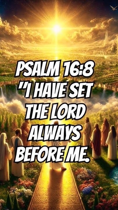 Psalm 16:8 - Unshakeable Strength in Faith #BibleVerse #Psalm16 #Faith ...