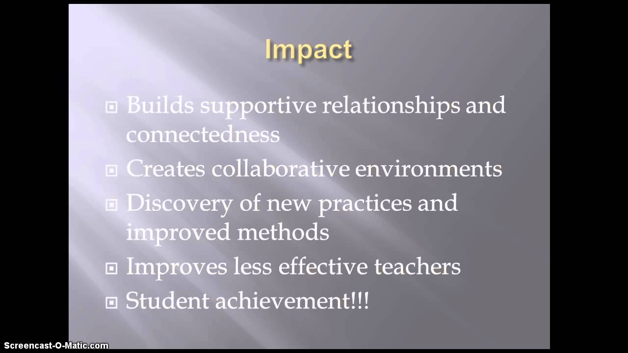 PLCs and Their Effects on Teacher Isolation - YouTube
