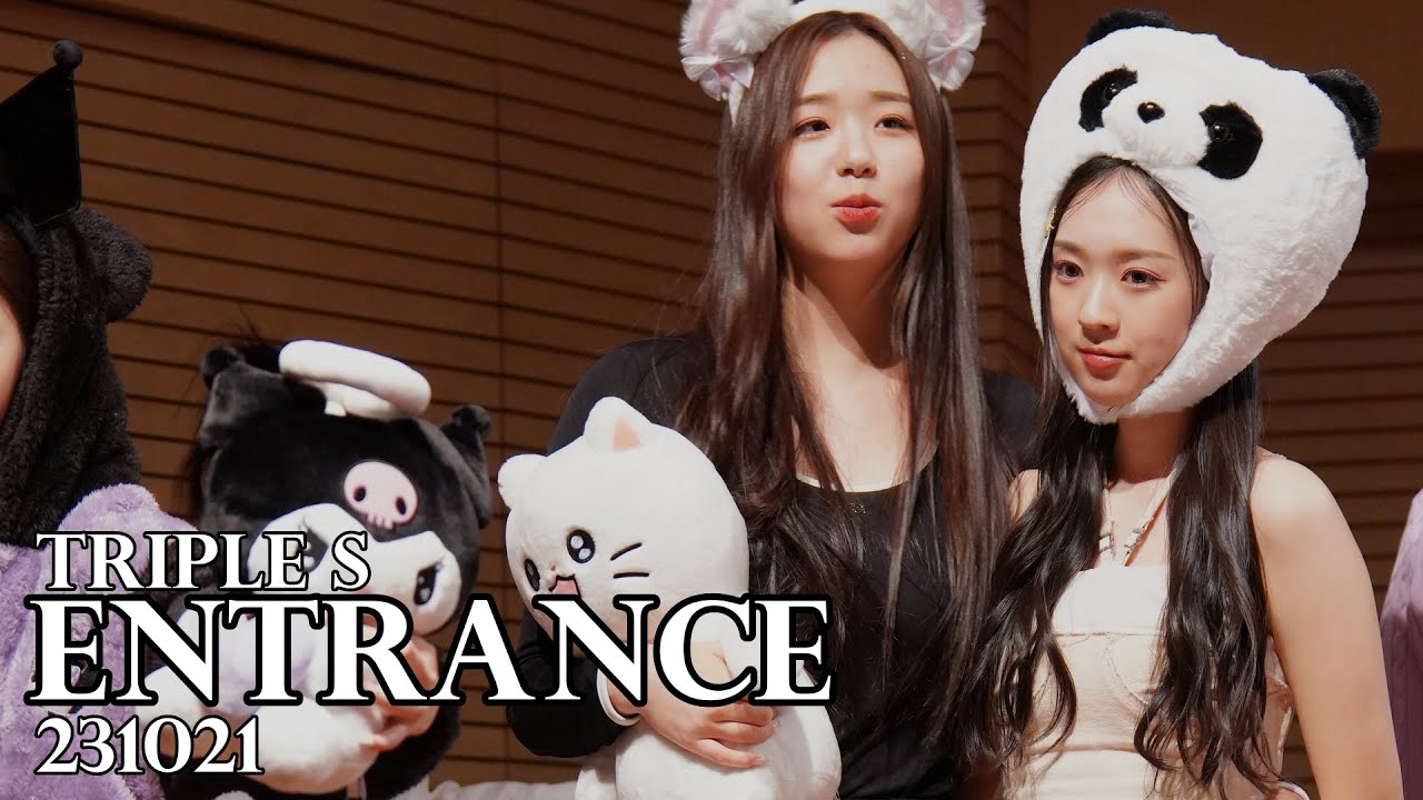231021 TripleS 트리플에스 EVOLution Entrance Fansign 팬싸인회 - YouTube