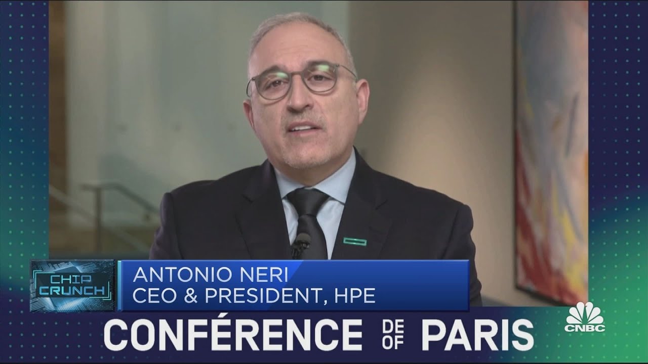 HPE CEO on supply chain crisis: 'We're going to be in much better shape ...
