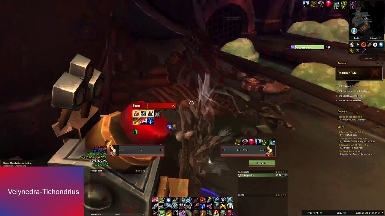 DOS hunter skip mechagon section - YouTube