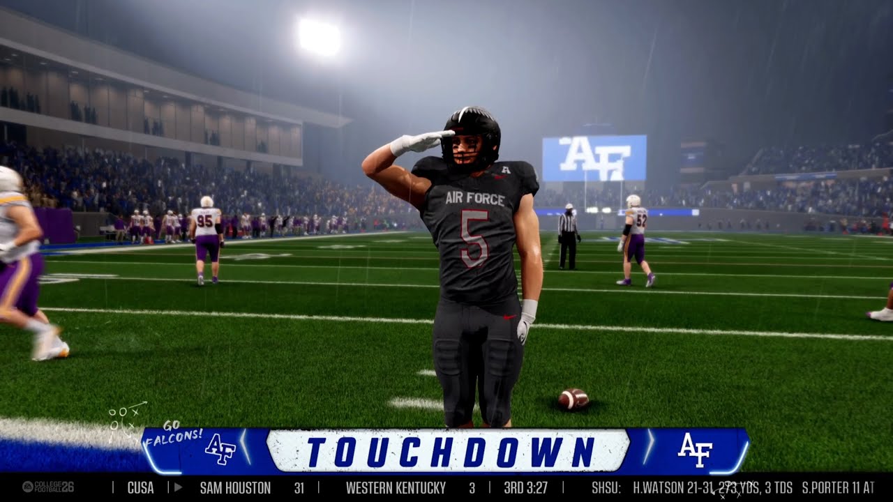 Air Force Dynasty Week 1 vs. FCS West: I HAVE FOUND MY HALFBACK ...