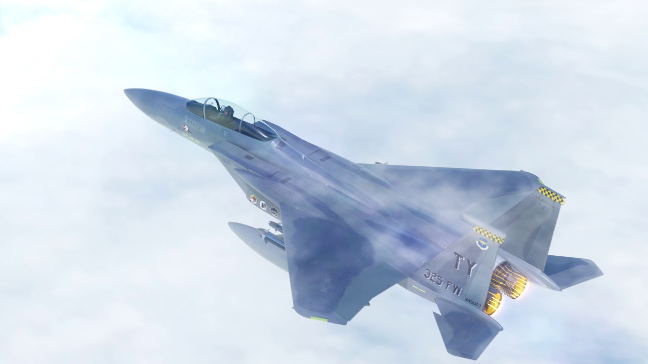 Enjoy a new F-15 in-flight 3D animation. - YouTube