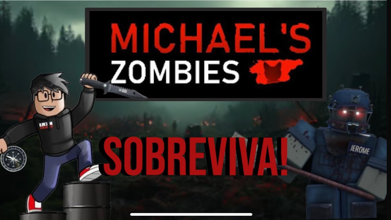 Como Sobreviver aos Zumbis do Mitchel no Roblox com Neri - YouTube
