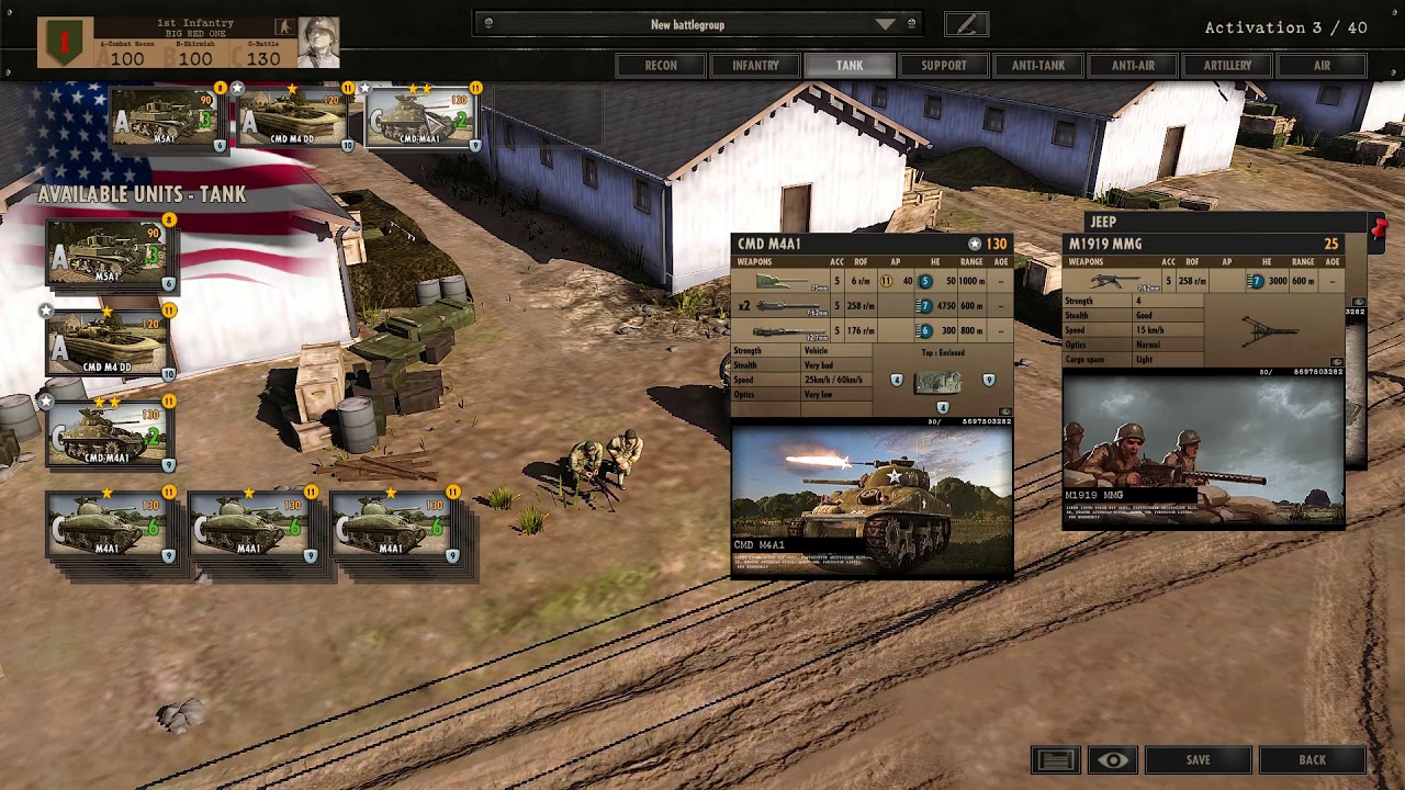 1. US Infantry Division (Big Red One) - Steel Division Normandy 44 ...