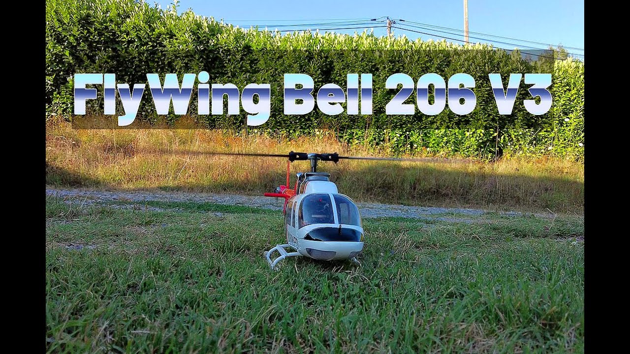 BELL 206 V3 FlyWing - YouTube