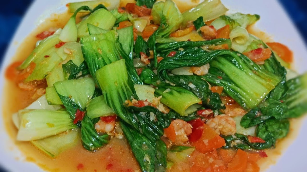 RESEP DAN CARA MASAK TUMIS SAYUR PAKCOY enak - YouTube