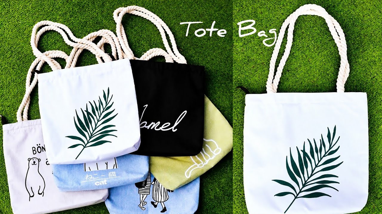 EASY ROPE HANDLE TOTE BAG | PERFECT FOR BEGINNERS - YouTube