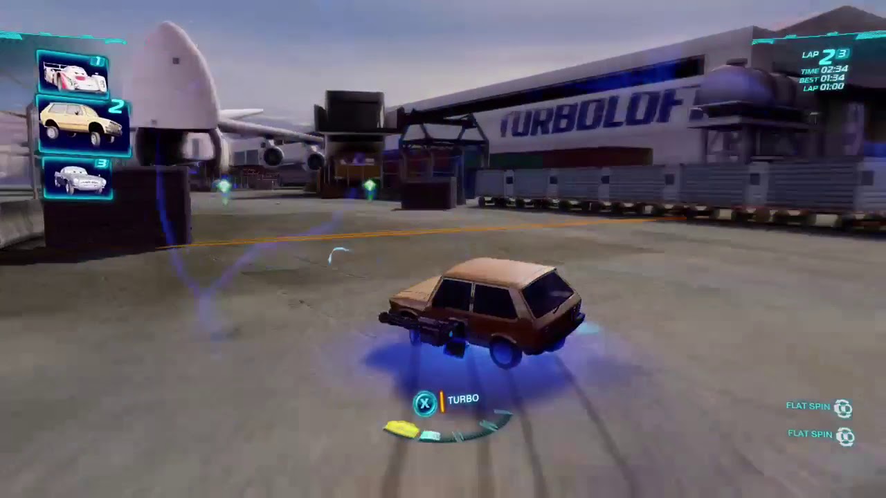 Cars 2 The Video Game | Victor Hugo - Runway Tour | - YouTube