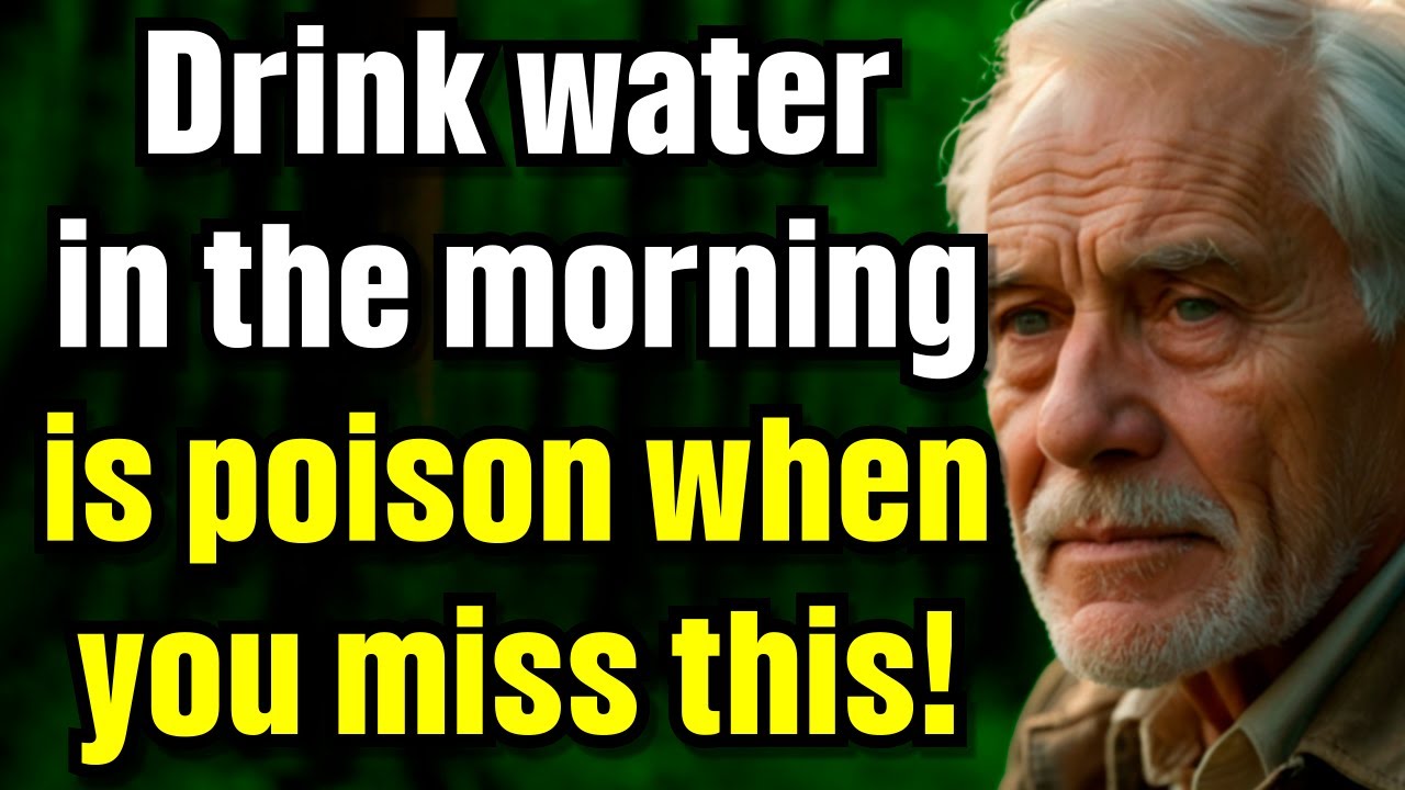 5 Dangerous Mistakes Seniors Make When Drinking Water in the Morning and How to Avoid Them - YouTube