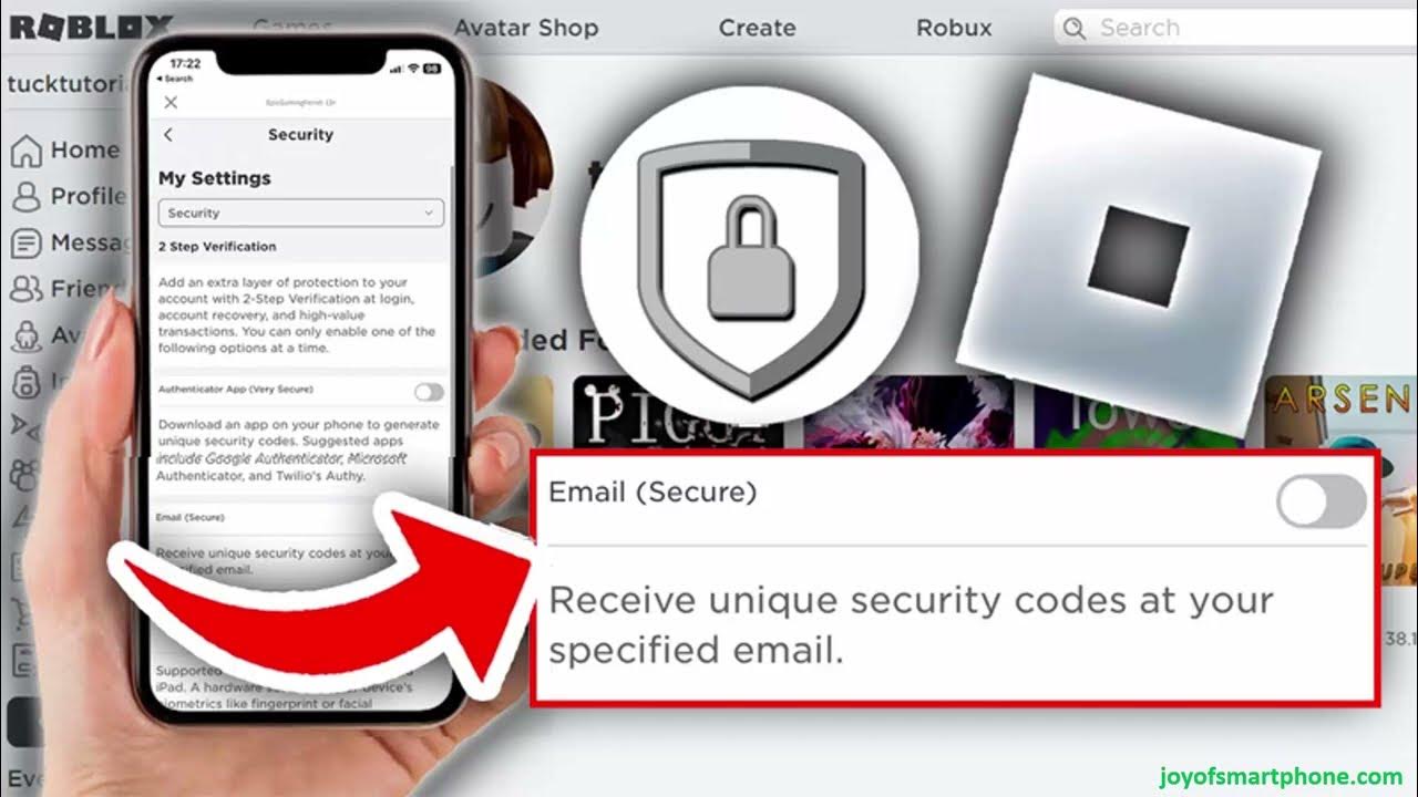 How To Turn Off 2 Step Verification on Roblox - YouTube