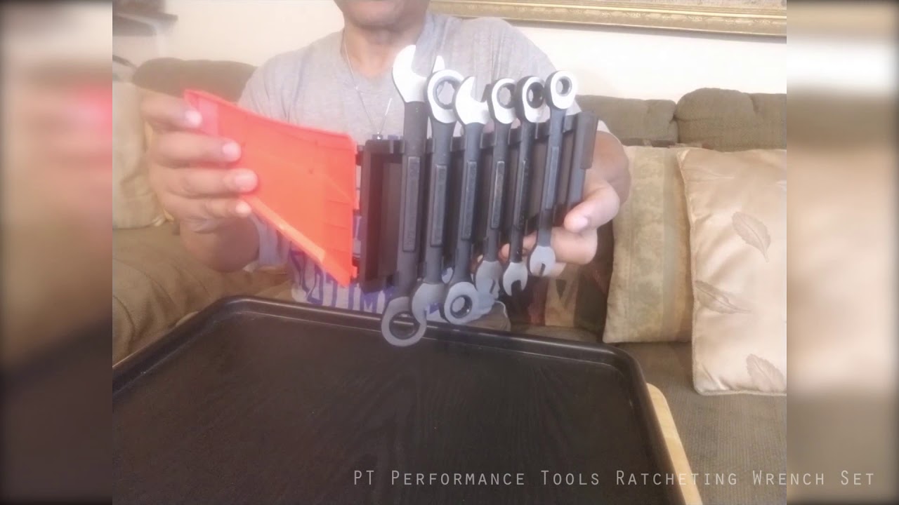 PT Performance tools Ratcheting Wrench Set Review - YouTube