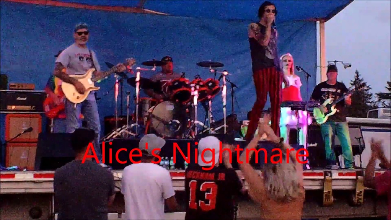 Alice's Nightmare performs[Alice Cooper-Cover] - YouTube